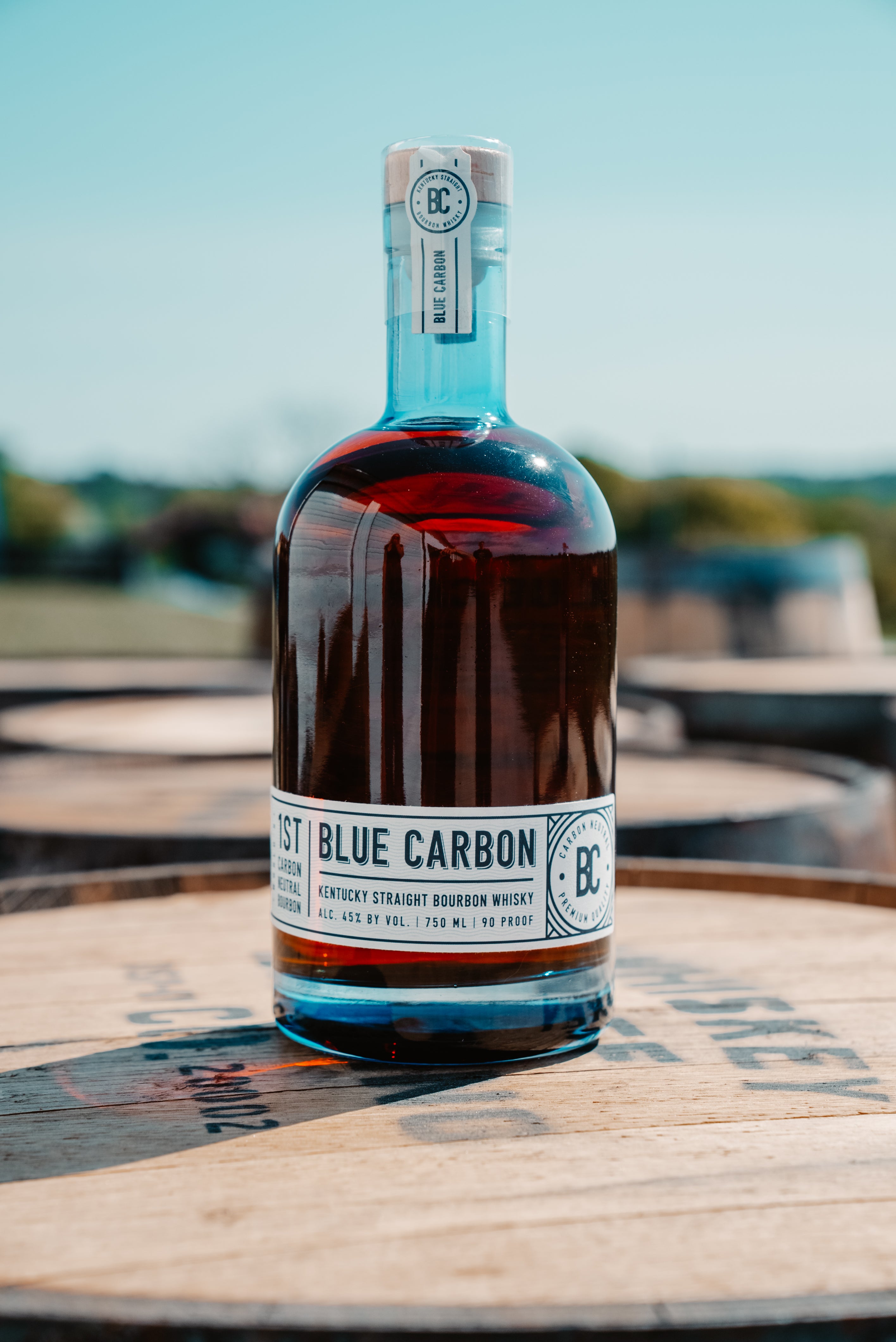 Blue Carbon Bourbon - Bourbon | 75% Corn | 21% Rye | 4% Malt Barley